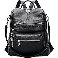 CLUCI Women Backpack Purse Fashion Leather Large Designer Travel Bag ...