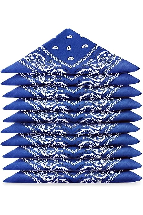 Bandana Bleu Marine Bandana Marine Bijoux Cailloux