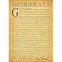 Desiderata Poem Desiderata Print Desiderata Poster Poetry Wall Art ...