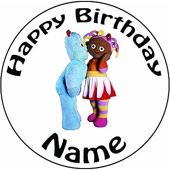 playskool, In the Night Garden, Upsy Daisy 4" figure as cake topper ...