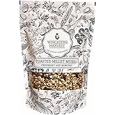 Monsoon Harvest Toasted Millet Muesli 1kg, Cranberry & Almond, Natural ...