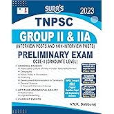 SURA`S TNPSC Group II and IIA Preliminary Exam CCSE-II (Graduate Level) General Studies Aptitude ...