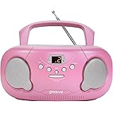 Philips AZ102C/05 Portable CD Player with AM/FM Radio - Pink : Amazon ...