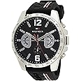 Tommy Hilfiger Unisex-Adult Multi dial Quartz Watch with Silicone Strap ...
