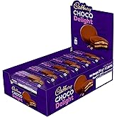 Cadbury Double Chocolate Delight Biscuits - 1 Pcs (25.5g) pack of 12 ...