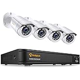 Anlapus FHD 1080P H.265+ Kit Vidéo Surveillance - 8CH 1080P HD DVR ...