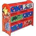 Disney Marvel Avengers Toy Storage Unit: 6-Box Organizer for Bedroom ...