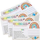 50 Pcs Teacher Mail Postcards Teacher Notes to Parents,Classroom Good ...
