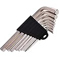 COSMOS L Shape Hexagon Hex Key Wrench Set Screwdriver Tool Kit, 9 Sizes ...