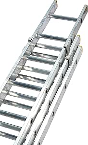 Triple 12 Rung Trade Extension Ladder (GBX335 Lewis Ladders Pro Range ...