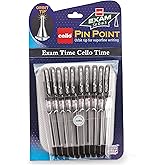 Cello Pinpoint Blue Lightweight Grip Ball Pens, Set of 10 | Best for ...