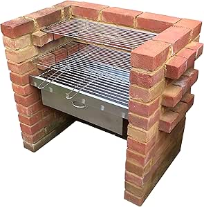 SunshineBBQs Stainless Steel Brick BBQ Kit and Oven Attachment : Amazon ...