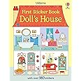 Buy First Sticker Book Doll's House Book Online at Low Prices in India ...