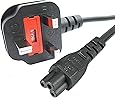 StarTech.com PXTNB3SUK1M 1m Laptop Power Cord - 3 Slot: Amazon.co.uk ...