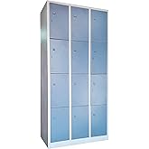 Laxmi KAPAT Metal 18 Door Staff Locker Storage Cabinet Cupboard with ...