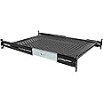 StarTech.com 2U Sliding Server Rack Mount Shelf - 20 to 30in Adjustable ...