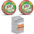 Exo Round Dishwash Bar 250G (Pack Of 2) With Exo Super Dishwashing ...