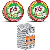 Exo Round Dishwash Bar 700gm X 2 | Complete Dishwashing Solution With ...