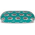 LAGO TERRA Hedgehog Print Hard Shell Glasses Case - Green : Amazon.co ...
