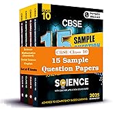 PW CBSE | Class 10 | 15 Sample Question Papers Science and Maths (Standard) Combo Set of 2 Books ...