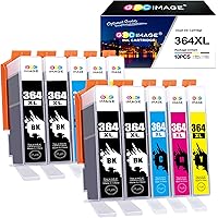 GPC Image Multipack Ink Cartridges Replacement for HP 364XL 364 ...