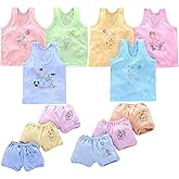 PIKIPOO Kids Vest Baniyan Cotton Inner wear with Baby Boy's & Girl's ...