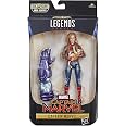 Marvel Captain Marvel 6 Inch Legends Captain Marvel in Bomber Jacket ...