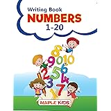 Buy Writing Number Book 1-20 for Children Age 2 - 4 Years - Write and ...