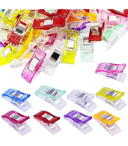 Fabric Clips Clover - 10-Pack Colorful Sewing Clips (Alternative To ...