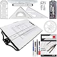 Isomars Drawing & Drafting Kit with 18.5" x 25" Drawing Board Drafting ...