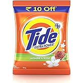 Tide Plus Detergent Washing Powder - 1kg | Jasmine & Rose Fragrance ...