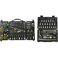 Stanley STMT81243 110-piece Multi-Tool Kit & STMT72794-8 1/4'' Square ...
