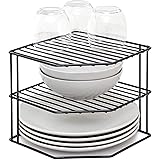 simplywire – 3 Tier Plate Rack - Kitchen Cupboard Organiser – White ...