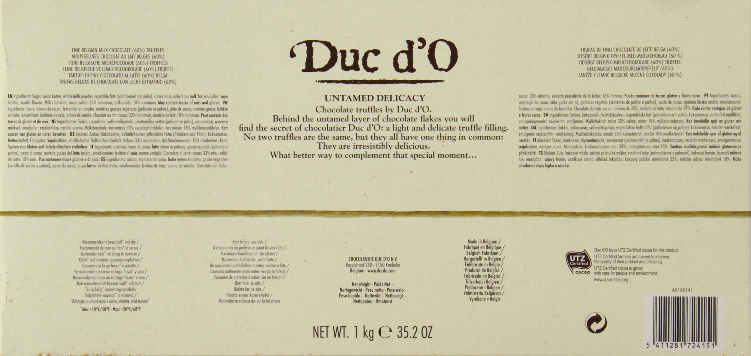 Duc d’O Milk Truffles 1 Kg – Fresh Store Shop