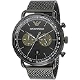Buy Emporio Armani Aviator Analog Multi-Colour Dial Men's Watch-AR11142 ...