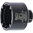 BGS 8327-7 | Castle socket | for slotted nuts internal teeth | KM7 ...