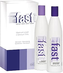 FAST Shampoo 360 ml and Conditioner 360 ml (Fortified Amino Scalp ...