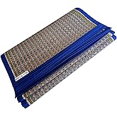 Montelal Store Traditional Handmade Chatai Mat (Orange Blue, Korai ...