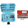 Taparia Alloy Steel Sa46 Steel Socket Set (Blue, 46-Pieces)&S23M/S23H 1 ...
