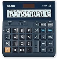 Casio Desktop Calculator, 12 Digit Tax Calculator, Total Storage, Solar ...