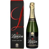Lanson Le Black Label Brut Champagne, 750ml : Amazon.co.uk: Grocery