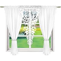 Amazon.de: Inox Trade Fertiggardine Gardine Panel Vorhänge Moderne ...