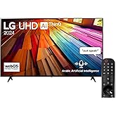 LG 55 Inch UHD UT80 4K Smart TV AI Magic remote HDR10 webOS24 ...