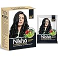 Buy Nisha Henna Based Hair Color Natural Black 60g Pack of 1, Henna ...