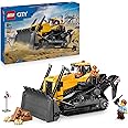 LEGO City Yellow Mobile Construction Crane Toy, Vehicle Building Set ...