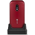 Doro 6040 Unlocked 2G Dual SIM Clamshell Big Button Mobile Phone for ...