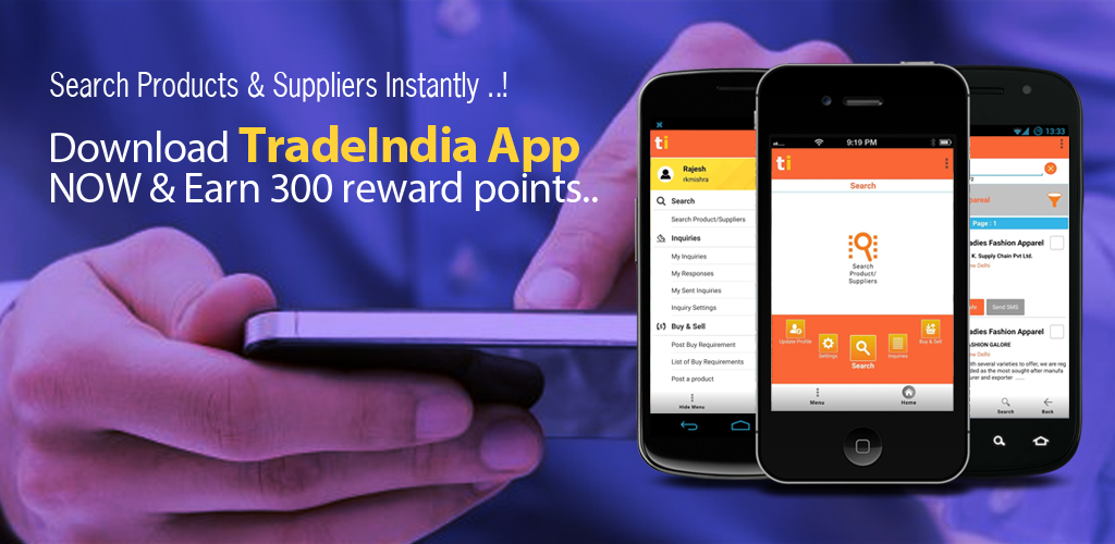 Tradeindia Android Apps - B2B Mobile App, B2B Android App & Online ...