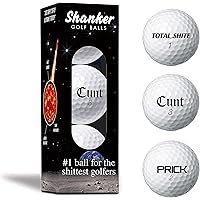 Shanker Golf Balls - Rude Branded Horrible Balls - Funny Joke Gift for ...
