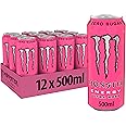 Monster Energy Ultra Rosa - koffeinhaltiger Energy Drink mit ...