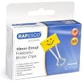 Rapesco 1351 19 mm Fun Foldback Clips, Bright Yellow, Pack of 20 ...
